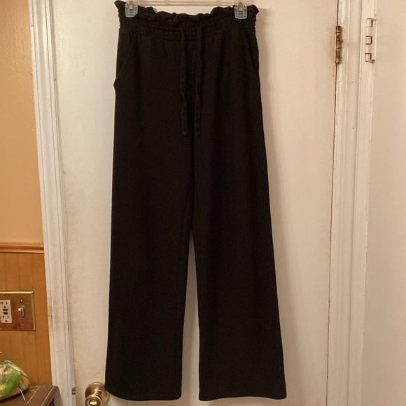 Colsie | Pants & Jumpsuits | Colsie Black Drawstring Wide Leg Pants ...
